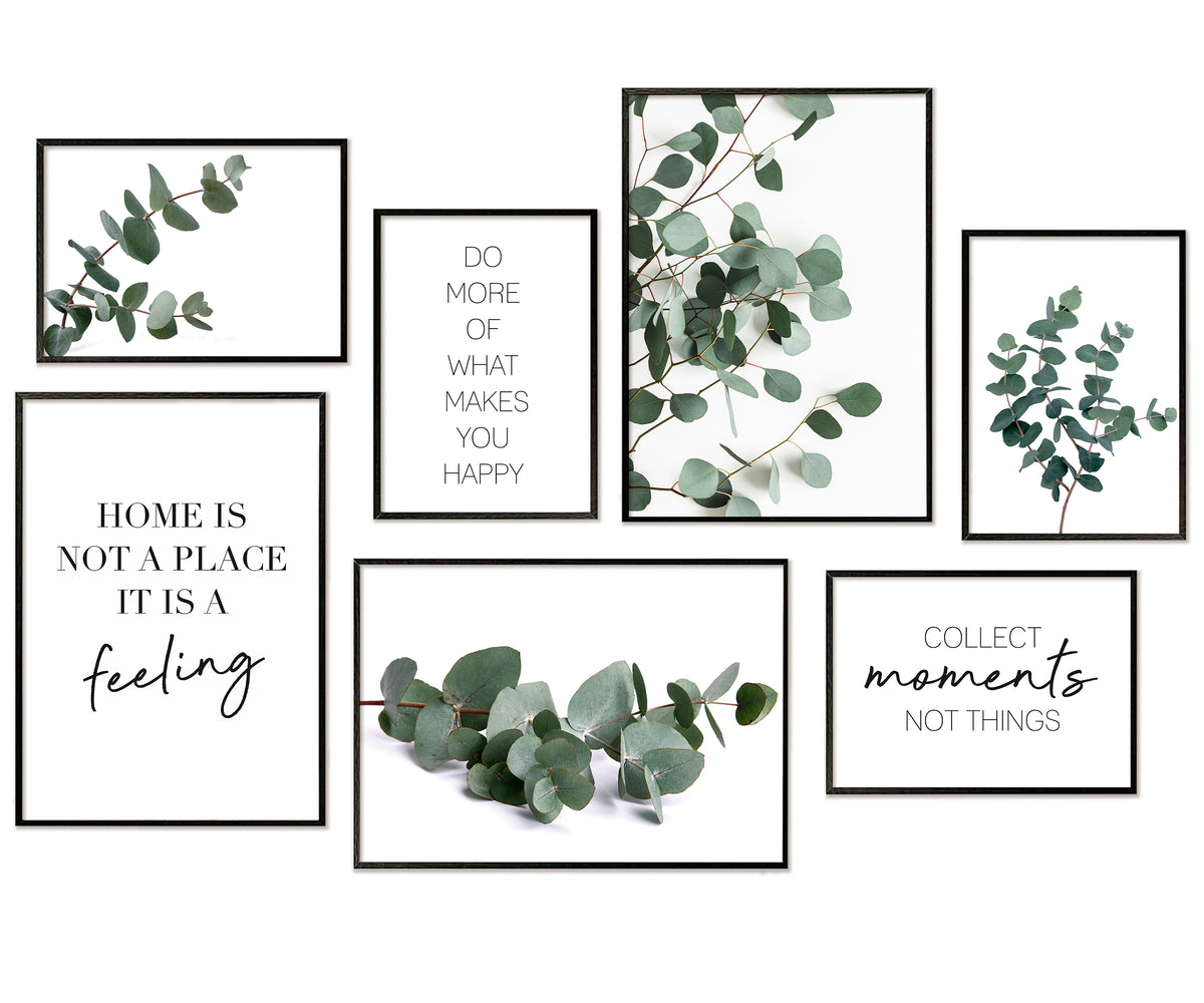 Poster Set Eukalyptus – HyggeligHomeStore